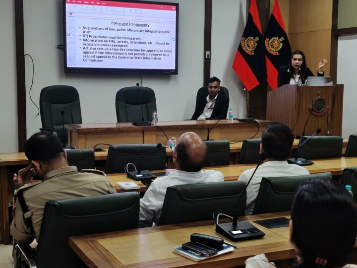 RTI पर दिल्ली पुलिस अधिकारियों को NCIB ने दिया प्रशिक्षण। – NCIB Activities